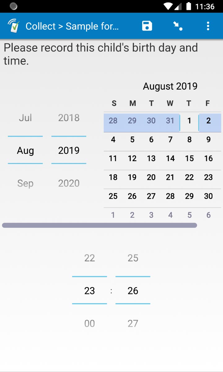 Field Type Datetime Date And Time